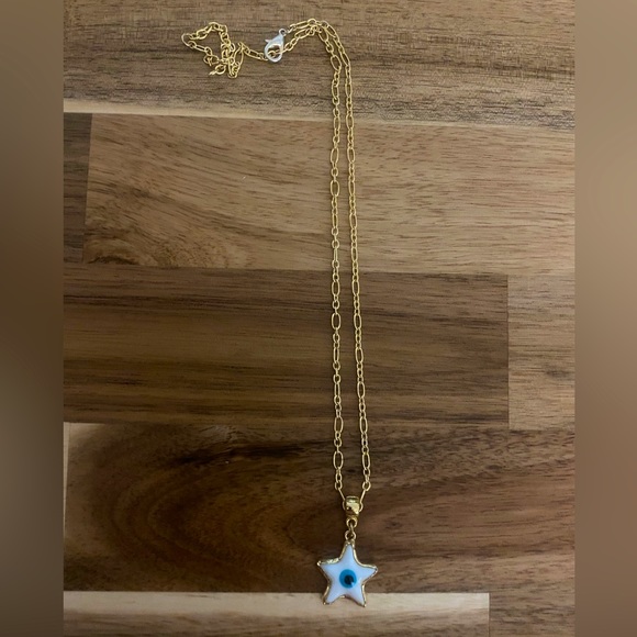 Jewelry | Evil Eye Star Necklace | Poshmark